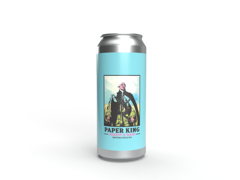 Paper King - British Style IPA 4 Pack – Forest and Main Brewing Co.